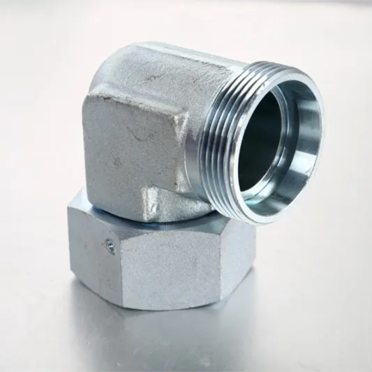 Carbon Steel 90 Degree Hydraulic Fitting/hydraulic Accessories/jic/npt ...