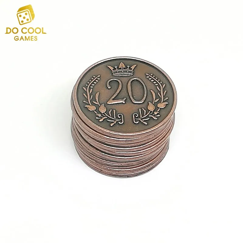 Promotional Metal Custom Dollar Metal Token For Board Game - Buy Metal ...