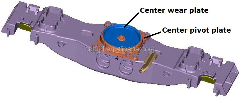Center Pivot Liner For Train Bogie - Buy Center Liner,Bogie Center ...