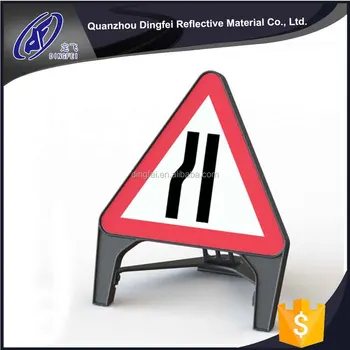 High Visibility Reflective Temporary Construction Road Symbol Signs ...