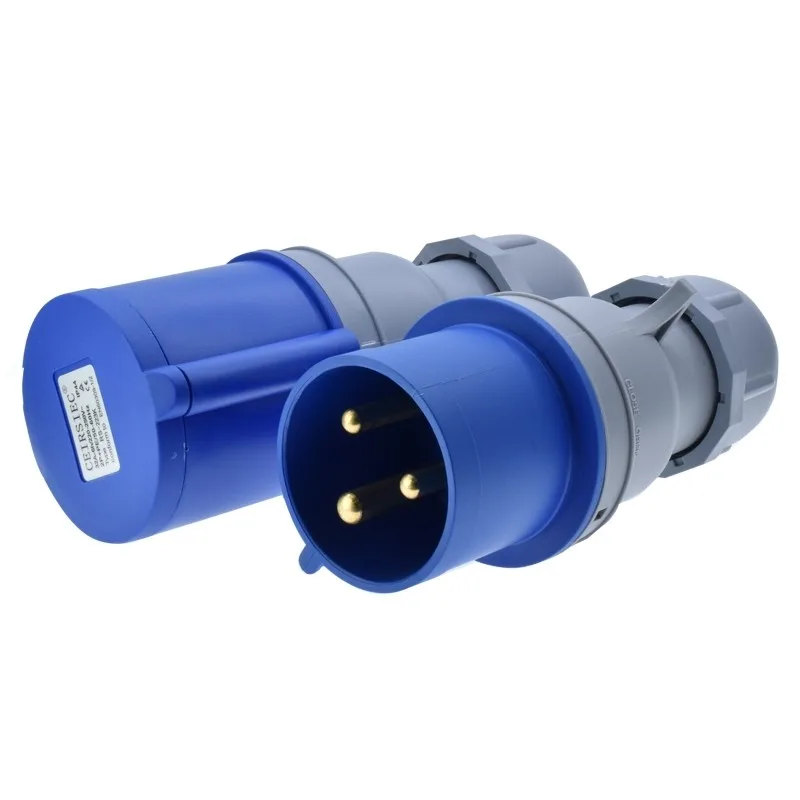 Industrial Plug IP44 - 32A, 220-250V - Waterproof & Reliable