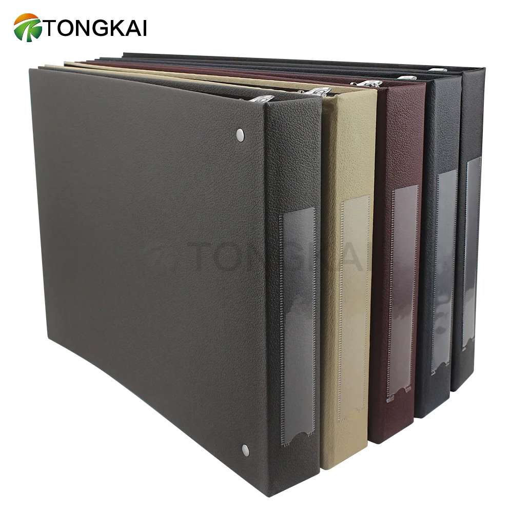 Pu Leather Car Document Holder Organizer Folder With Zipper Closure ...