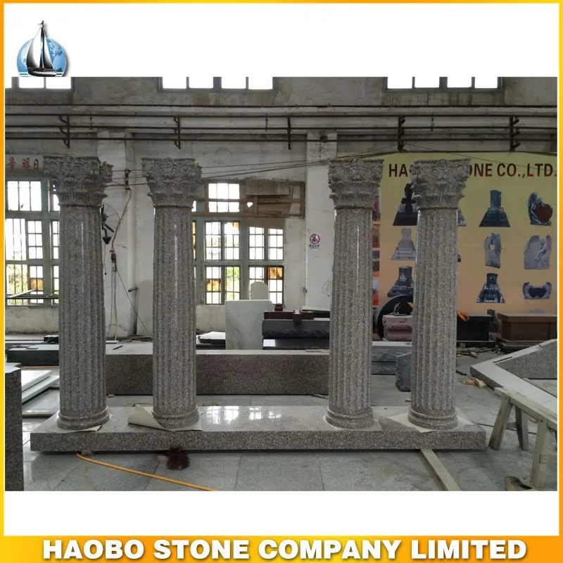 Haobo Granite Roman Pillars Column Molds For Sale - Buy Roman Column ...