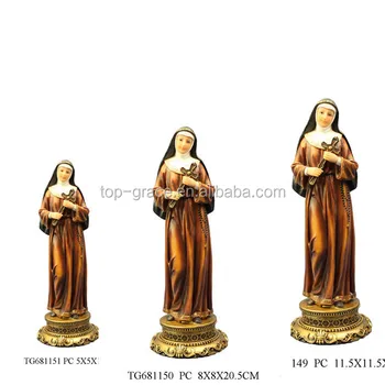 Resin St.rita Figurine Catholic Religious Items - Buy Catholic ...