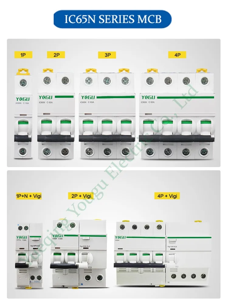 Acti9 IC60N Miniature Circuit Breakers - Reliable Protection
