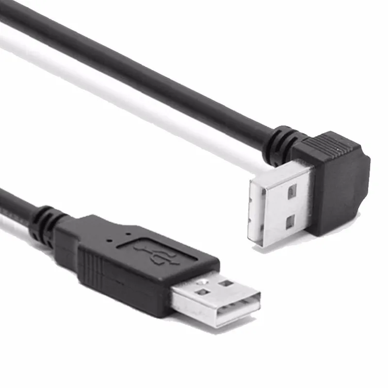 50cm 90 Degree Right Angle Usb 2.0 A Male To A Male Awm Style 2725 Usb ...