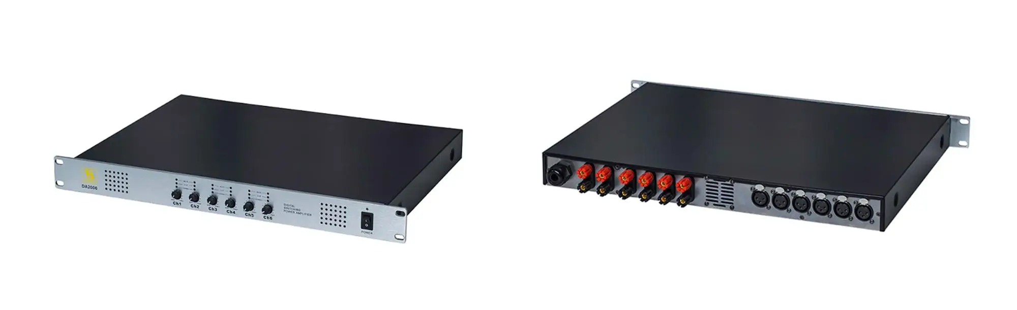 6 Channels Mini Amplifier Design for Home Theater - Sanway DA2006