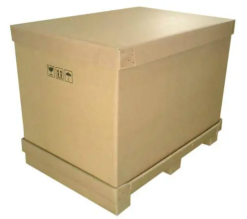 Paper Honeycomb Cardboard Box Honeycomb Carton Box With Pallet - Buy ...