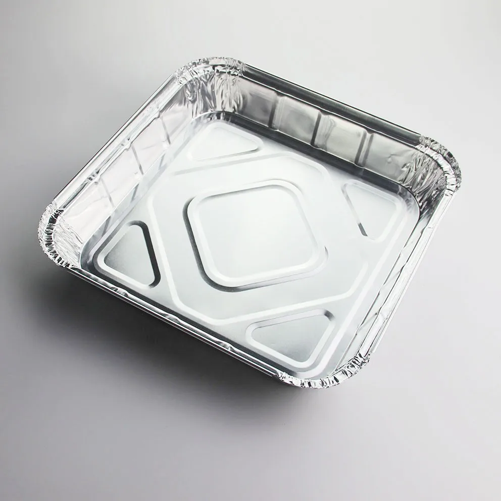 Square Party Package Alu Foil Food Tray - Buy Aluminium Foil Food Tray ...