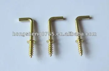 Metal L Shaped Screw Hook - Buy Screw Hook,L Type Screw Hooks ...