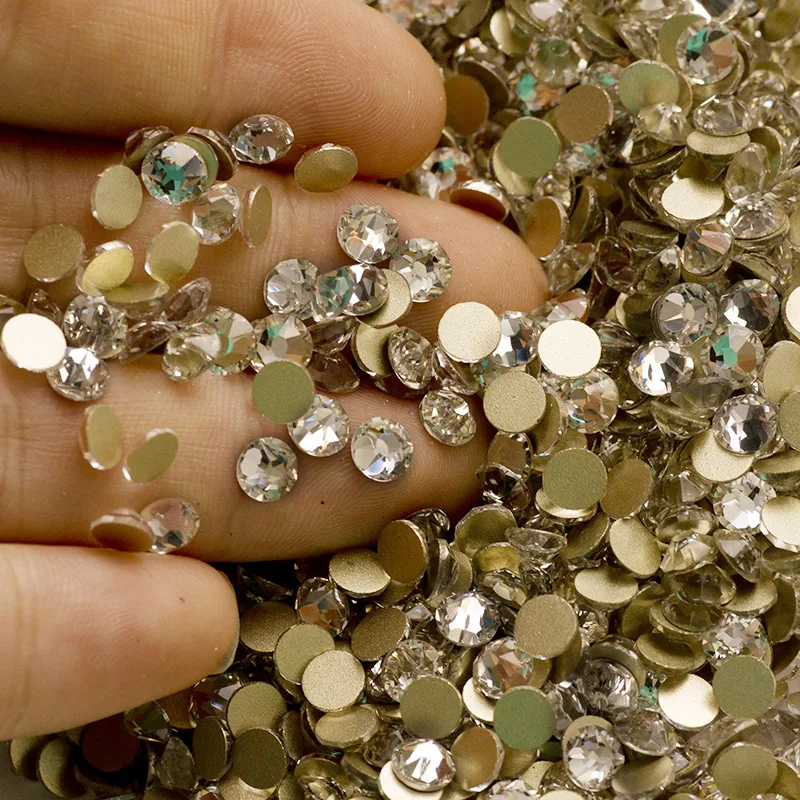 Bling Bling Decorative Rhinestone Trim Flatback Non Hotfix Rhinestones ...