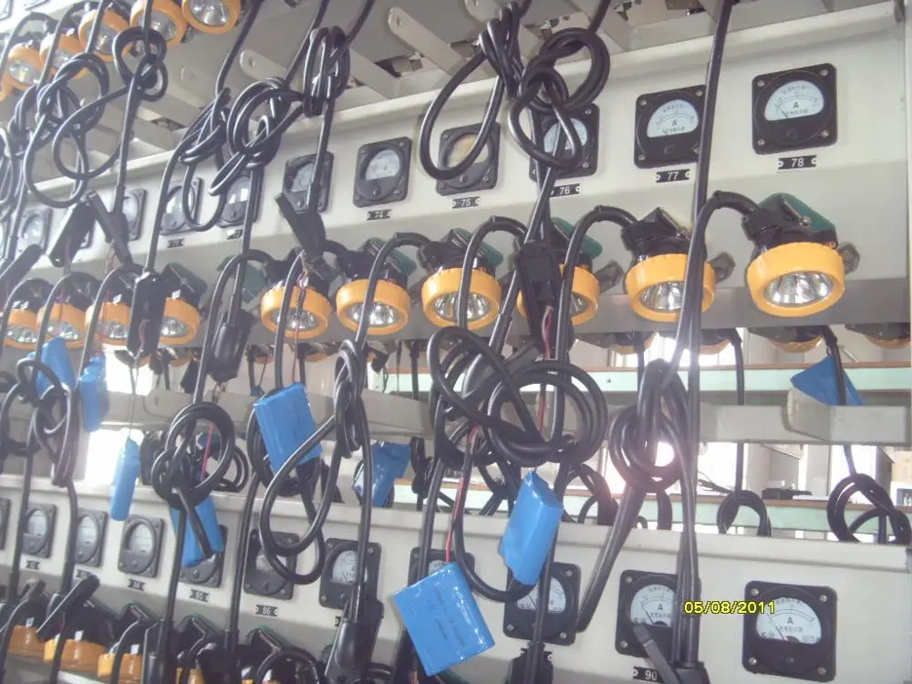 Miner's Cap Lamp Charger Rack Mining Lamp Charging Tower Mine Lamp Rack ...