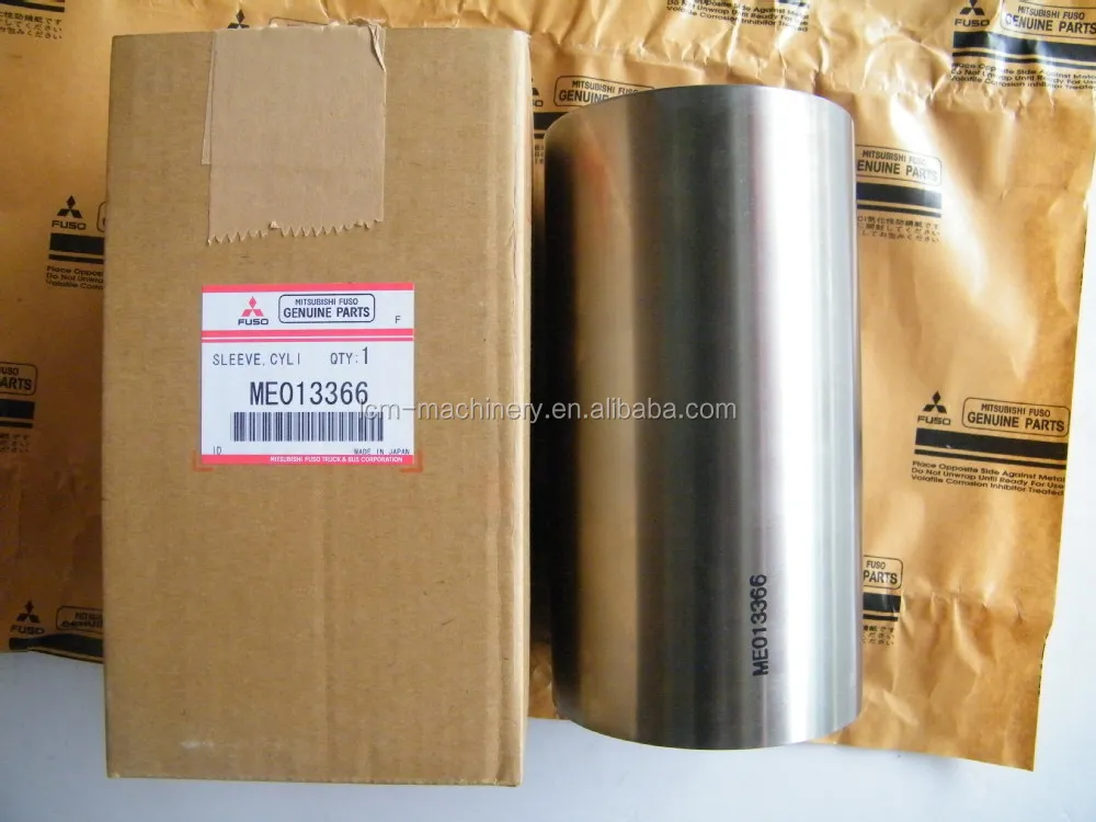 Mitsubishi Std Me013366 6d34t,6d34 Engine Cylinder Liner For Sk230-6 ...