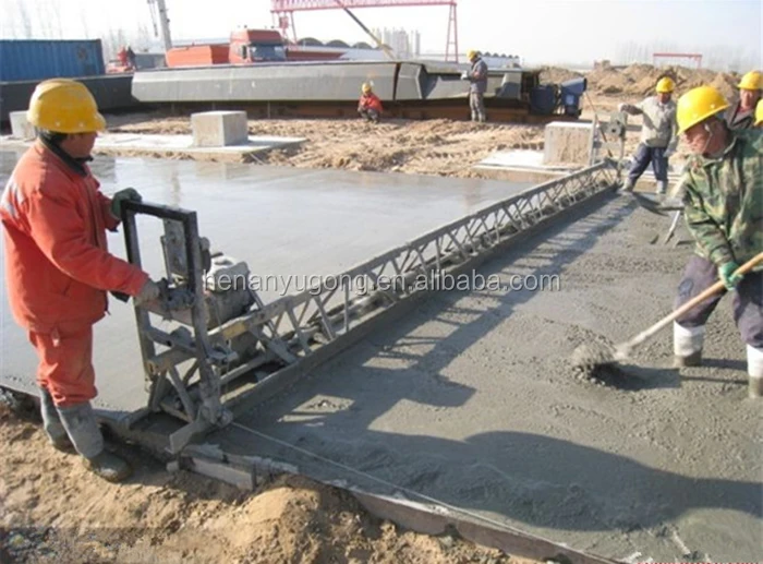 Roller Type Concrete Pavement Leveling Machine/finisher Paver - Buy ...
