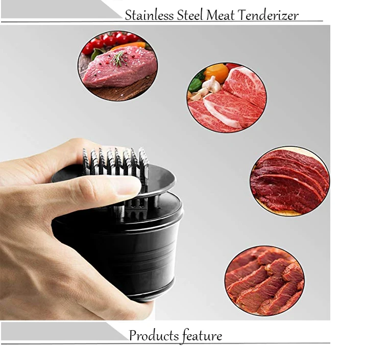 Tresun Professional Kitchen Meat Tenderizers 56 Blades Stainless Steel ...