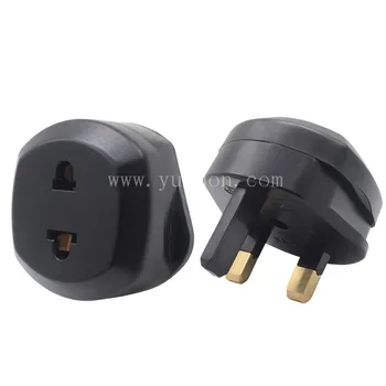 Ungrounding Fixed Type B/g Belgium To Type I British Plug 3 Flat Pin ...