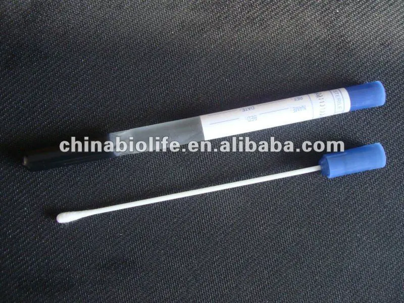 Medical Transport Swab Tube/cotton Swab - Buy Sterile Swab Stick ...