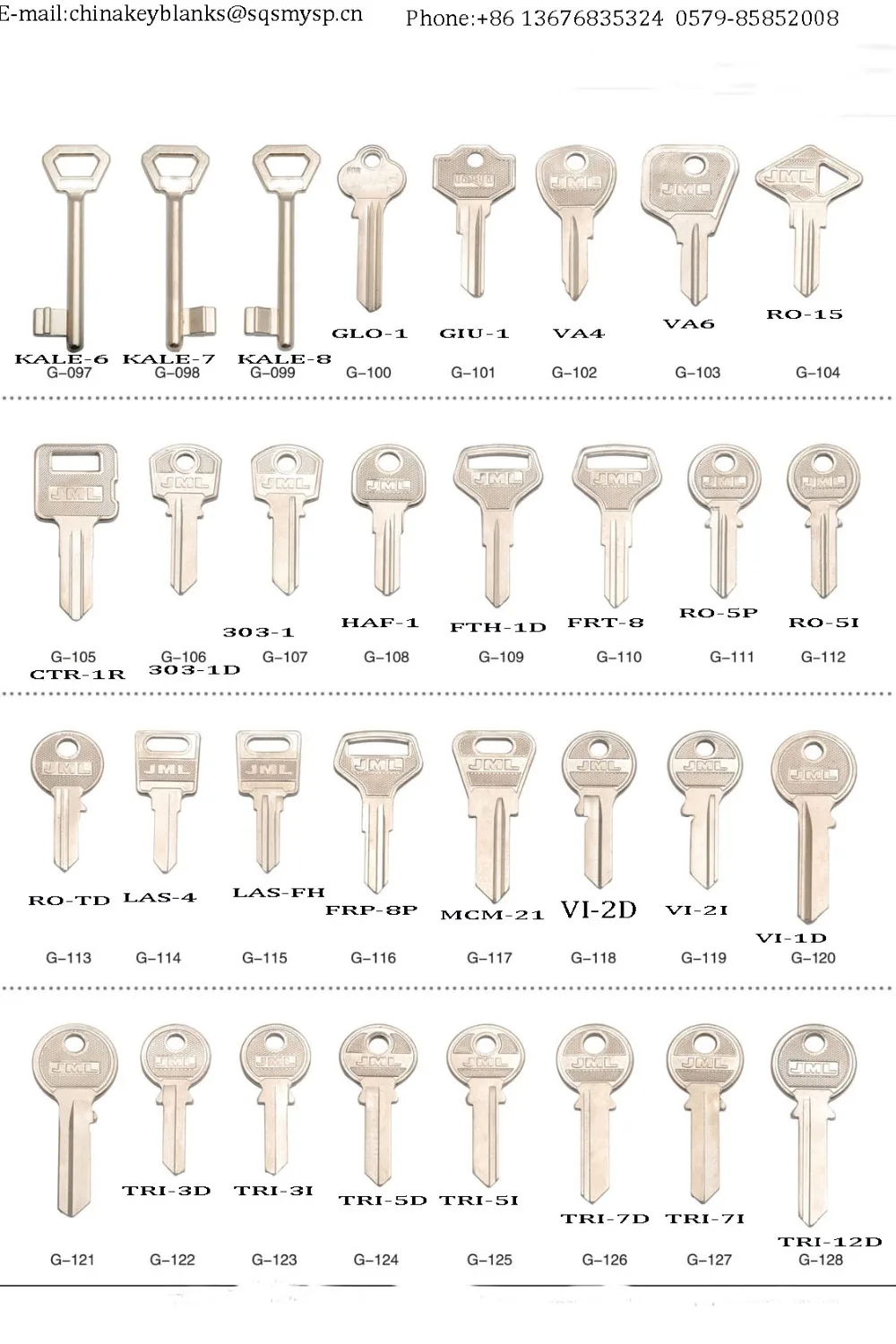 G160 Iron Universal Ul050 Door Key Blanks Manufactures,Blank Key - Buy ...