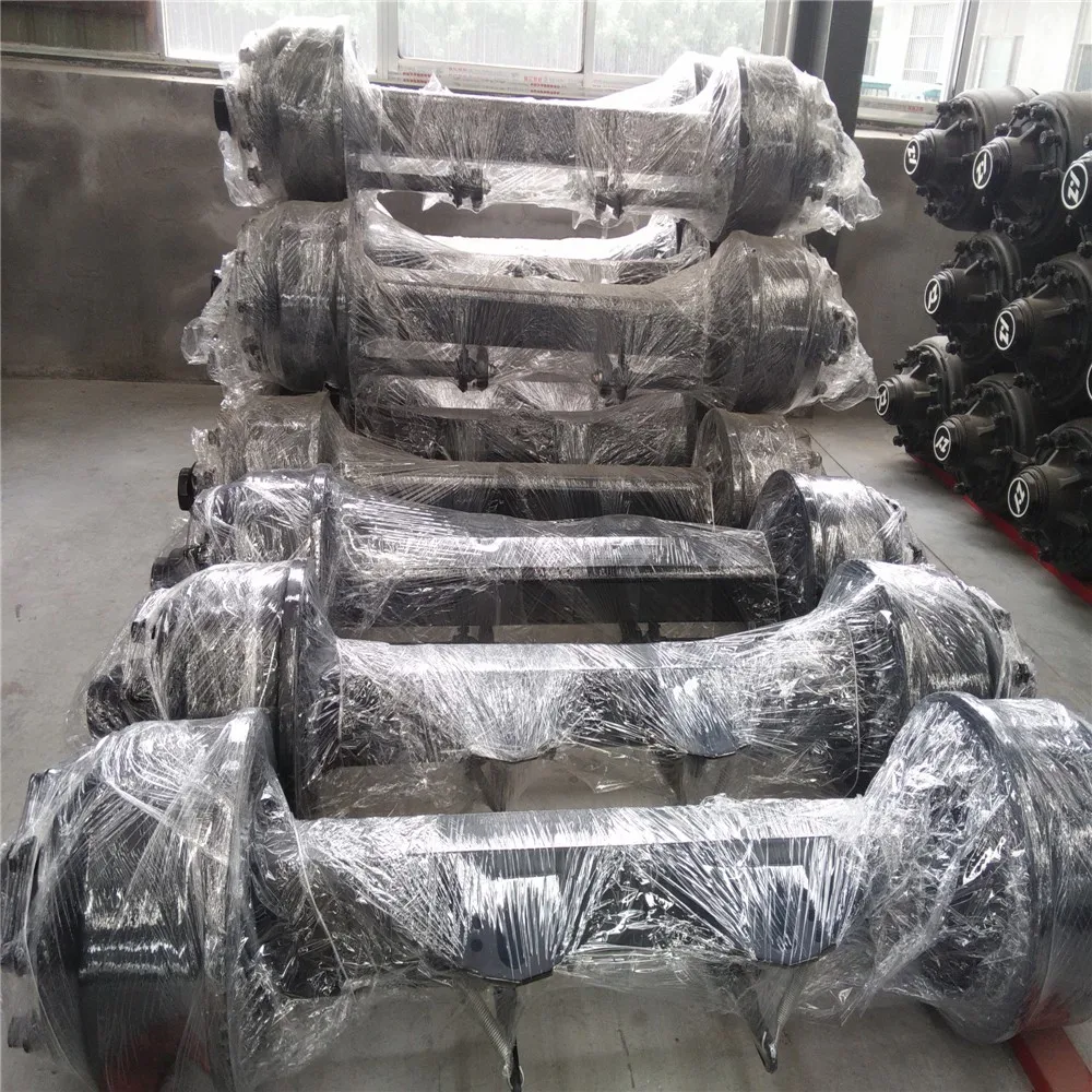 Transport Semi Trailer Axles With Abs Brake System Parts Axis Axles ...