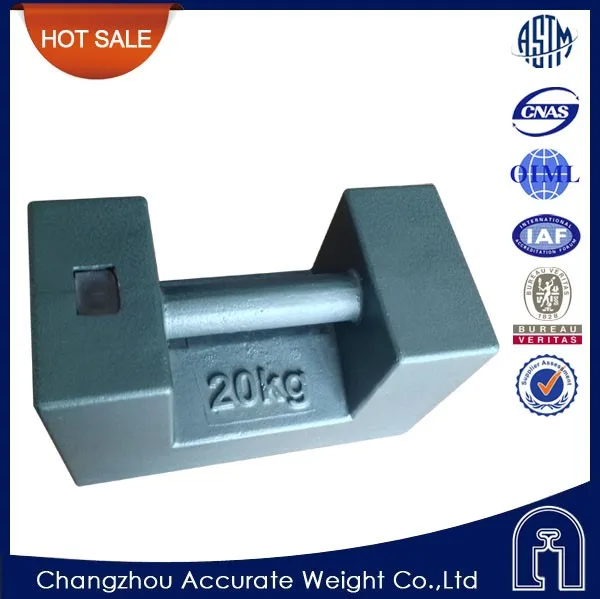 M1 M2 Class 20kg Mass 20kg Test Weight 20kg Cast Iron Weight - Buy 20kg ...