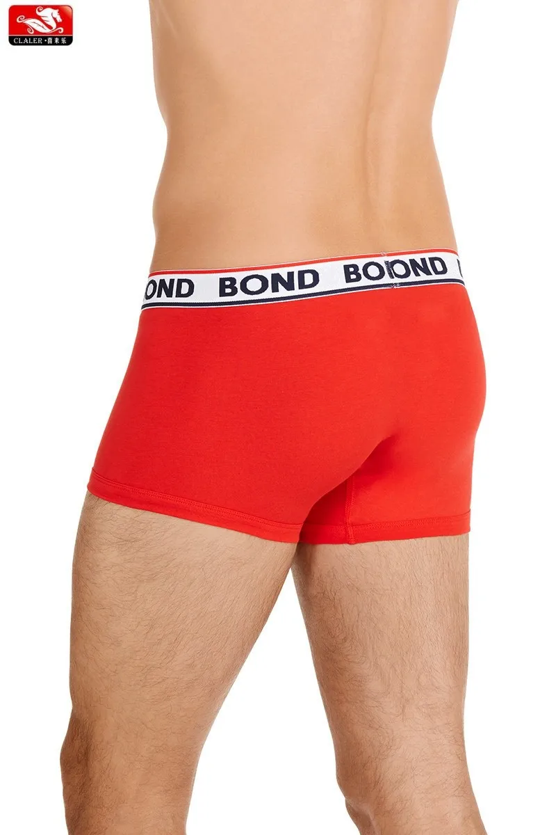Customized Functional Waistband Plain Seamless Red Cotton Mens Boxers And Briefs Underwear Buy