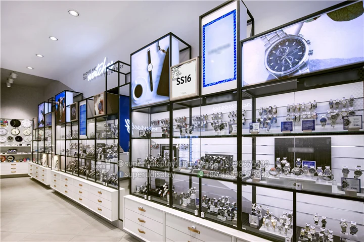 Fashion Jewelry & Watch Store Interior Design - Super U