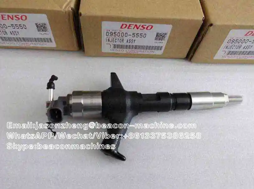 GENUINE Common Rail Injector 095000-5550 for Mighty County 33800-45700 ...