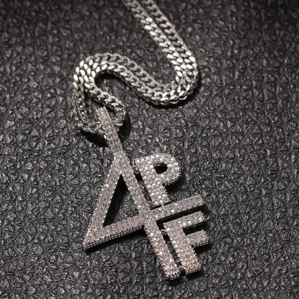 Shop Our New Arrival 4PF Pendant - Bling Zirconia Man Pendants