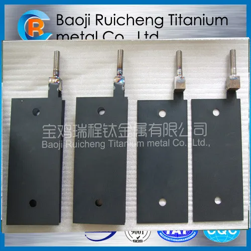 Mmo Coated Titanium Anode Plate For Copper Recovery From Etching Liquid ...