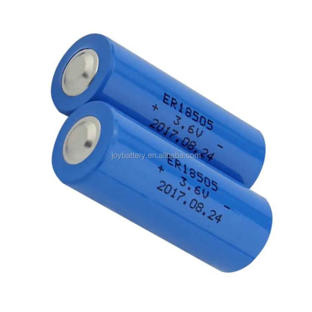 High Energy Type A Er18505 3.6v 4000mah Lithium Primary Battery For ...