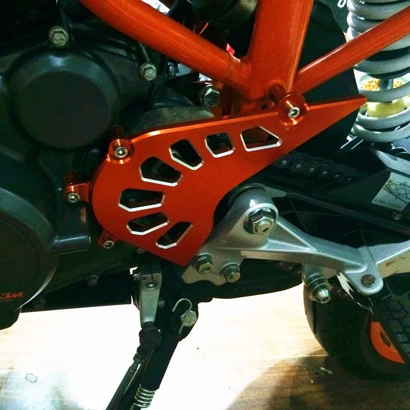 Front Chain Guard Cover Protector For Ktm Duke 125 / 200 (2012-2013 ...