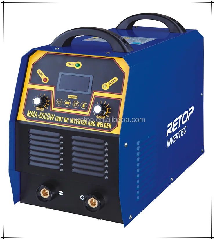 Mma-500gw Inverter Dc 500 Amp Welding Machine - Buy 500 Amp Welding ...