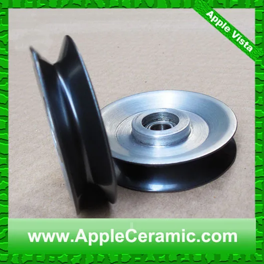 Small Pulley Wheels With Ceramic Coating Wire Drawing Pulley Capstan ...