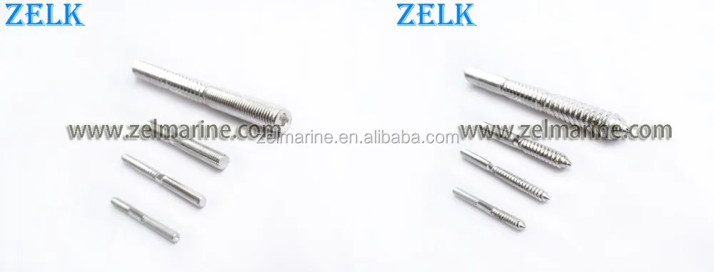 Stainless Steel Rigging Hardware Double Thread Lag Screw| Alibaba.com