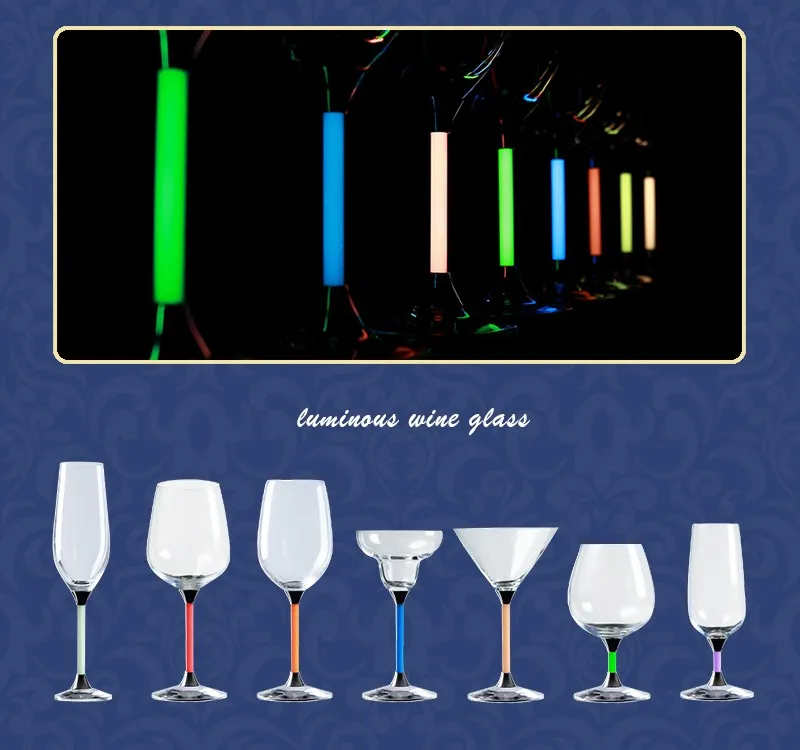 Sh Wholesale Colored Crystal Wine Glasses Goblet Good Quality Goblet For Wine Champagne With