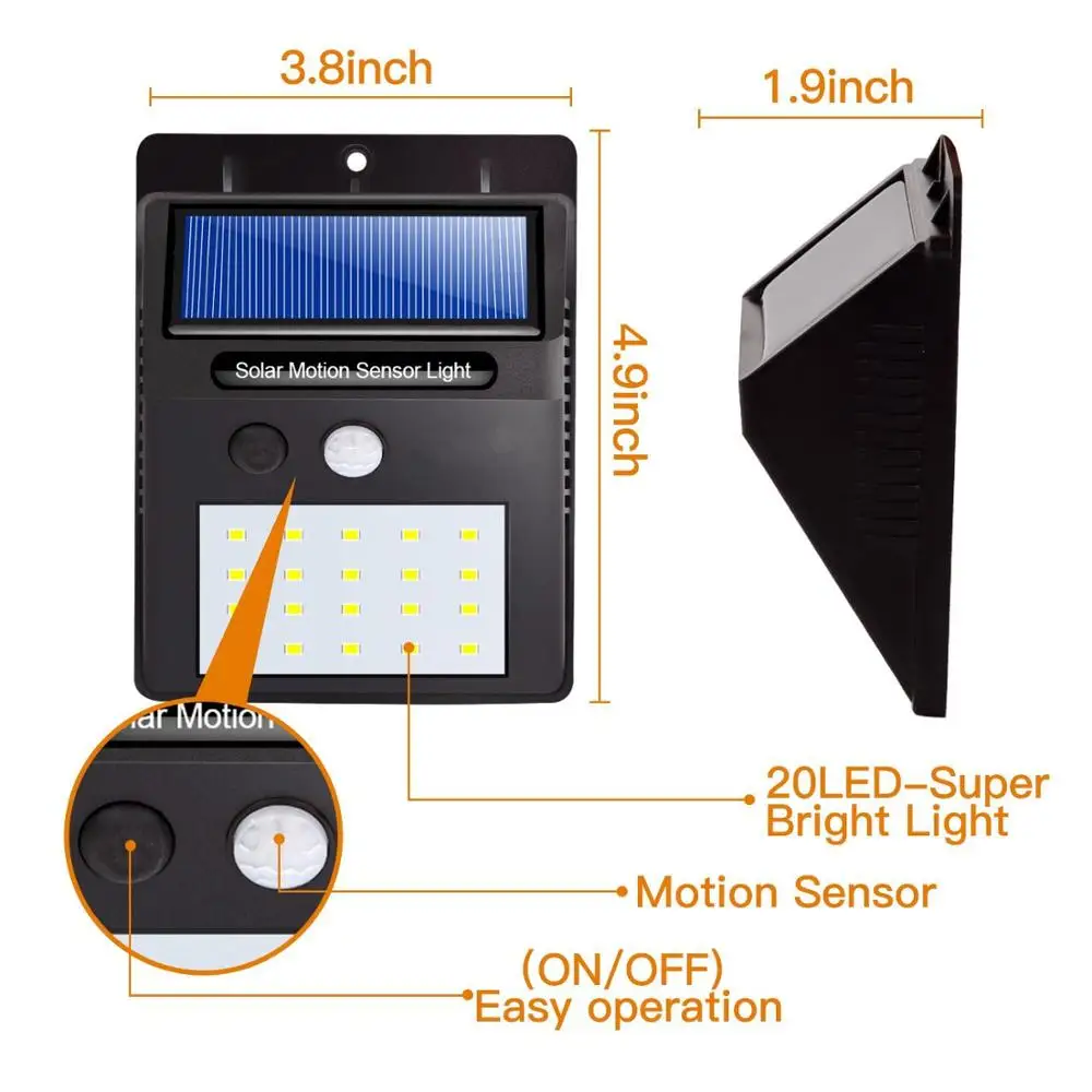 House Use Solar Strobe Light All In One Solar Lamp For Home Use Garden ...
