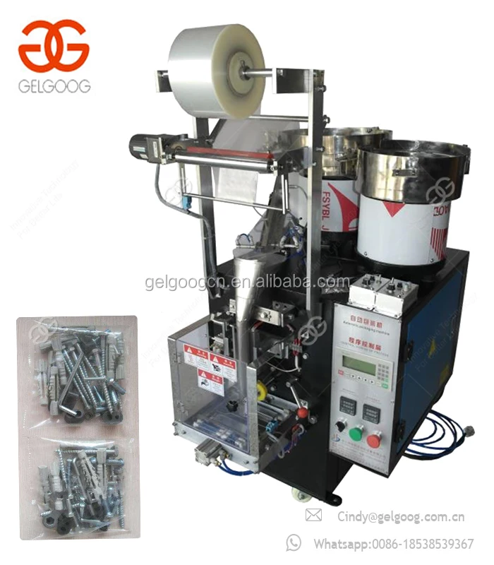 Automatic Small Part Bolt Bag Filling Screw Counting Packing Machine ...