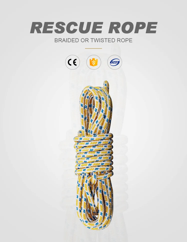 Fire Retardant Rescue Braided Rope - Buy Fire Retardant Rescue Rope ...