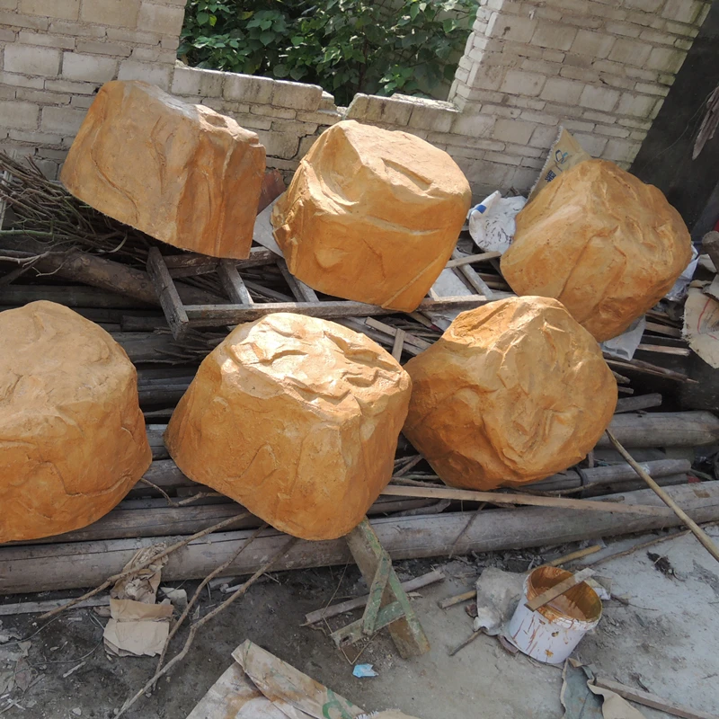 Artificial Stone Resin For Interior,Fireproof Lightweight Fake Rock ...