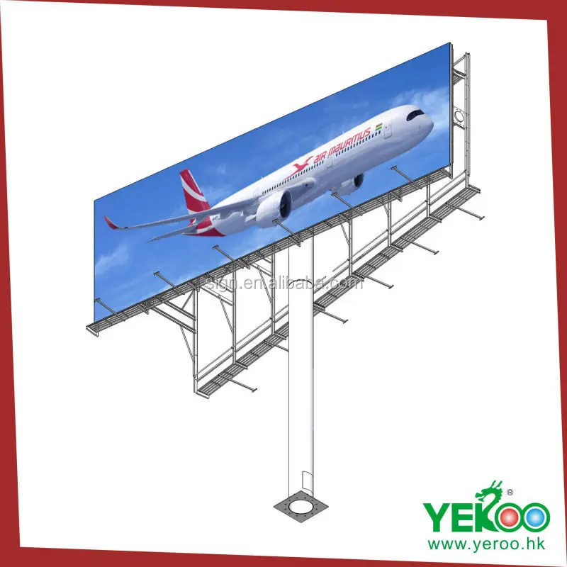 Outdoor unipole rodovia duas faces estrutura billboard-Outdoors-ID do ...