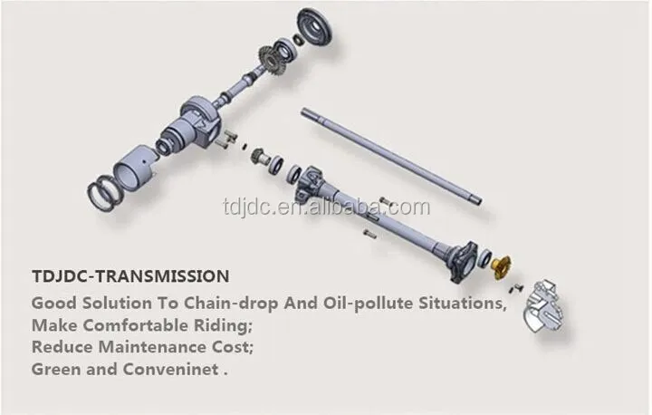 Inner 3-speed Mountain Bike Peerless Bicycle Transmission Without Chain ...