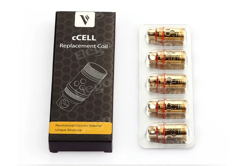 Elego Ceramic Coil Target Coil,Ccell Coil 0.9ohm/ni200,Fit For Tc Box ...