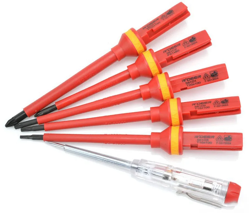1000v 13 Pcs Electronic Insulated Screwdriver Set High Voltage 1000v ...
