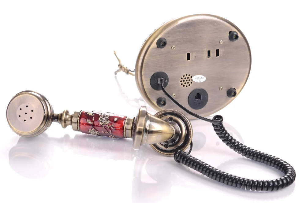 Antique Retro Corded Telephone Decorative Vintage Home Phone For Gift ...