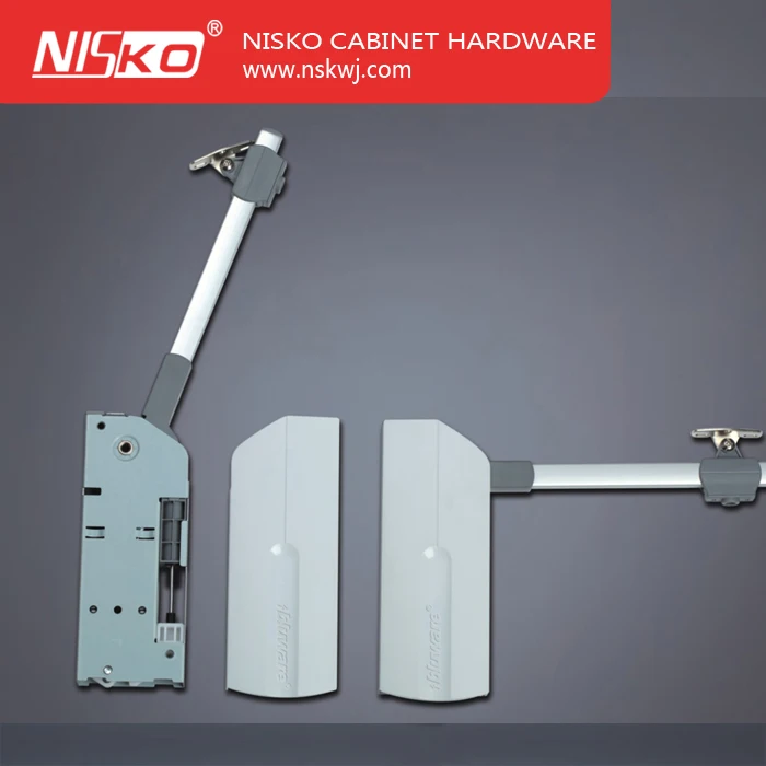 Cabinet Door Support Hardware With Spring Cylinder,Soft Down Lift Door ...