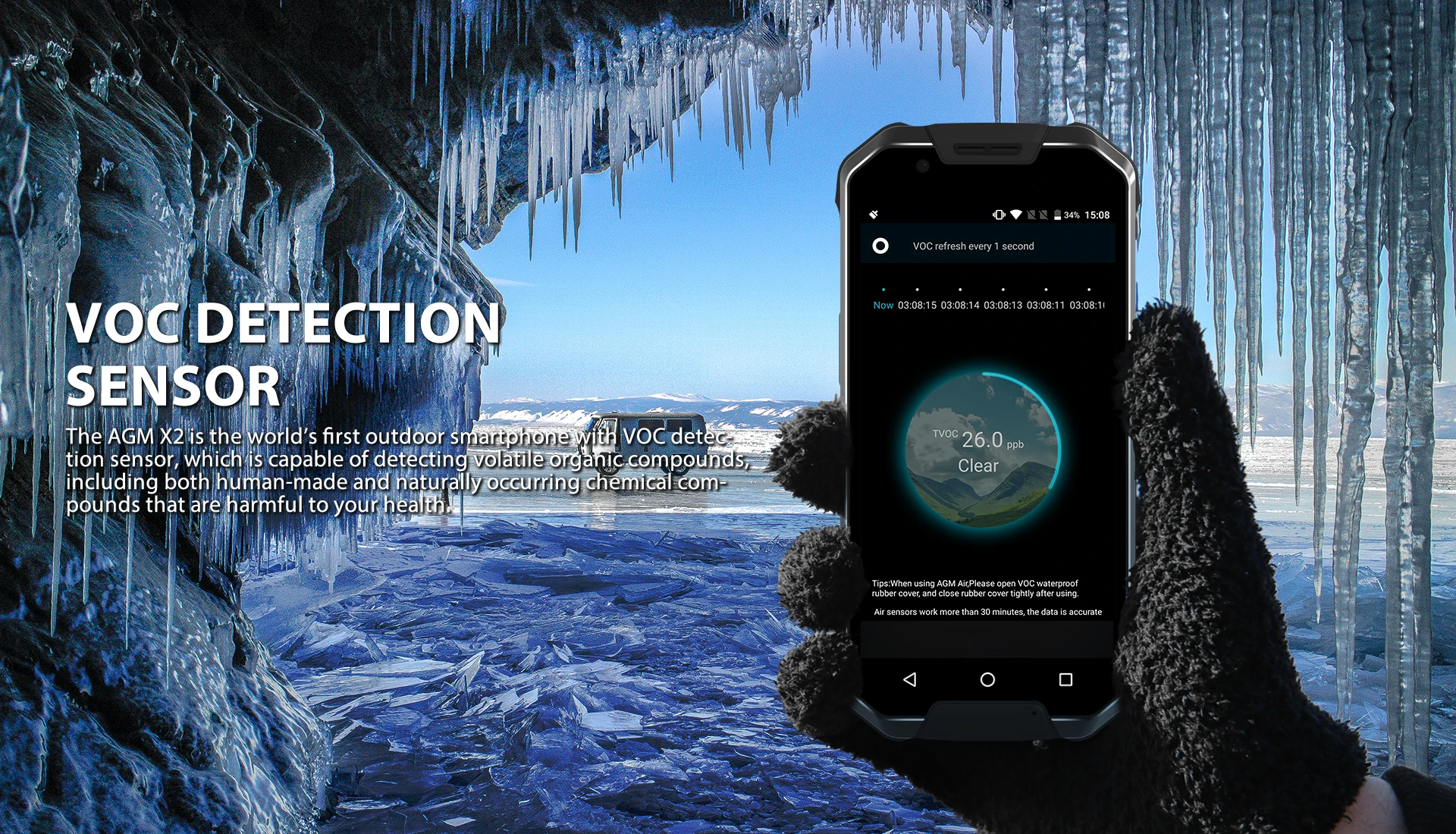 Original Agm X2 Ip68 Waterproof Rugged Phone 5.5inch Qualcomm Octa Core ...