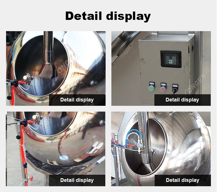 Mini Chocolate Dragee Machine Small Chocolate Panning Machine For Sale ...