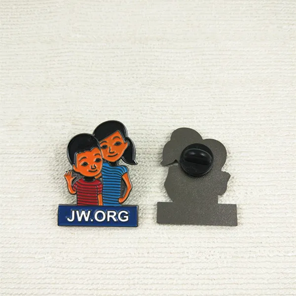 Square Custom Soft Enamel Jw Org Pin Badge Emblem Buy Jw Org Pin Jw