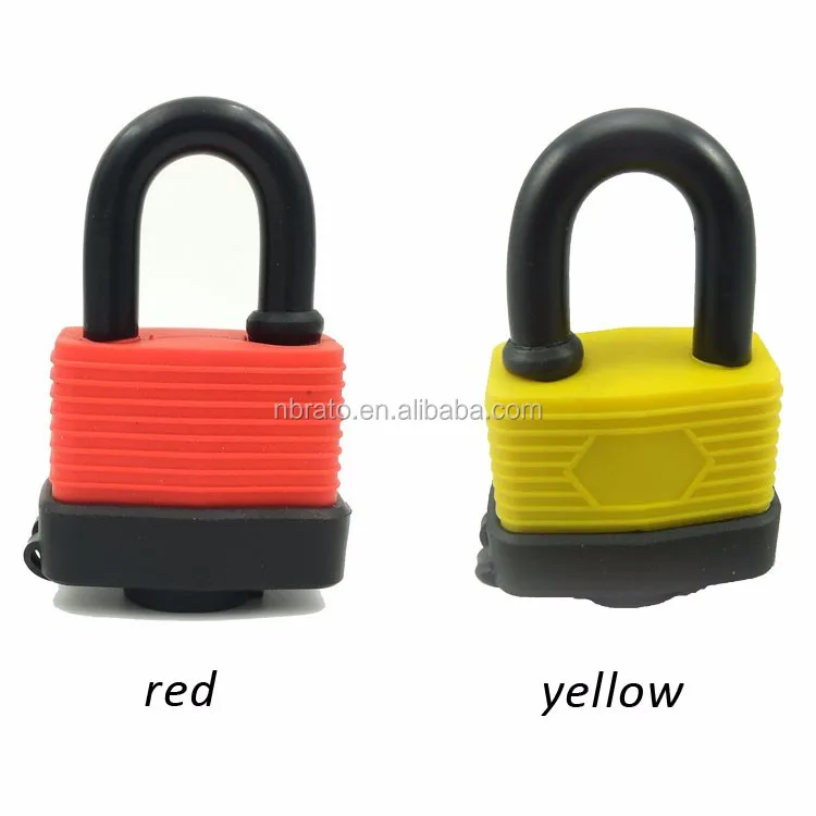 Cheap Iron Rubber Cover Waterproof Padlock - Buy Rubber Cover Padlock ...