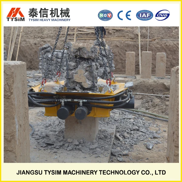 Leading Rock Pile Cutting Machine,Max. Diameter 500mm,Kp500s Square ...